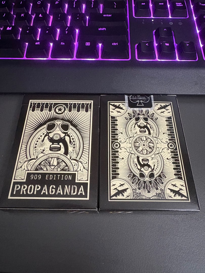 Propaganda playing cards by theory 11, Hobbies & Toys, Stationery ...