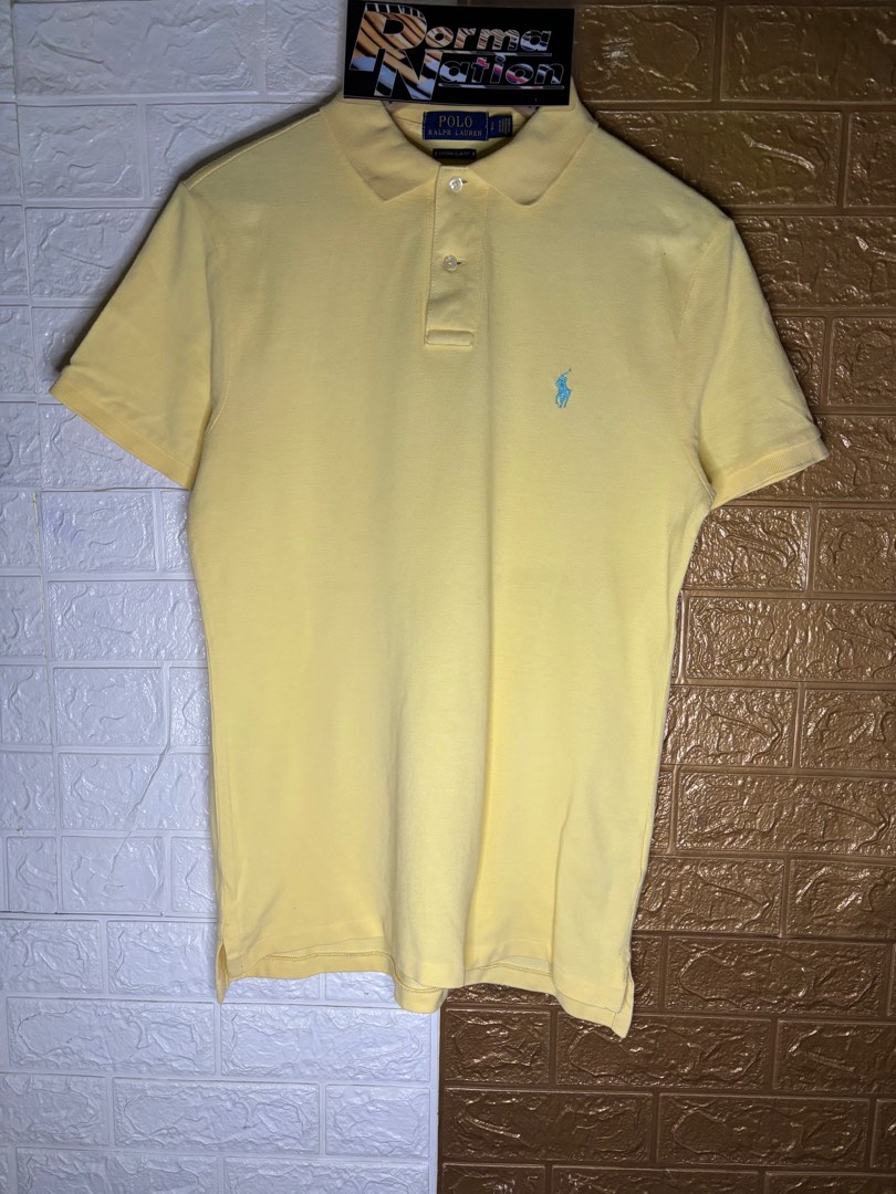 RALPH LAUREN SMALL PONY POLO SHIRT, Men's Fashion, Tops & Sets, Tshirts & Polo Shirts on Carousell