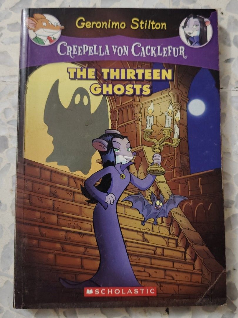 RARE Creepella Von Cacklefur The Thirteen Ghosts by Geronimo Stilton ...
