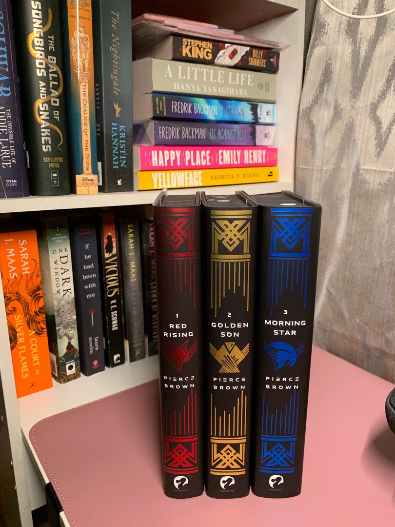 Red Rising Trilogy | FairyLoot Iron Editions, Hobbies & Toys, Books ...