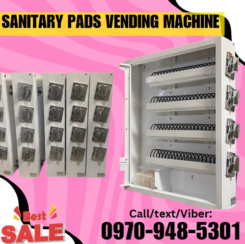SANITARY PADS VENDO MACHINE BRAND NEW, Looking For on Carousell