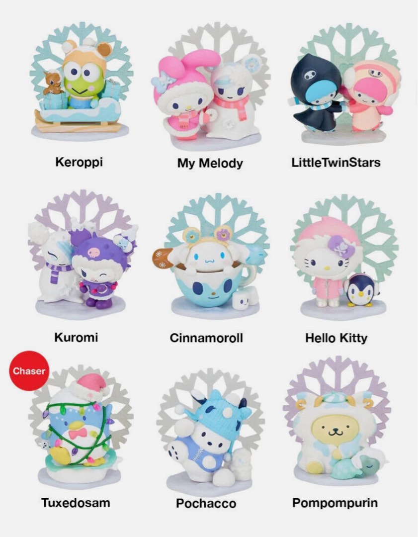 Sanrio x Hello Kitty & Friends Tokidoki Winter Dreams, Hobbies & Toys ...