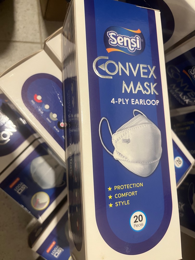 Sensi Convex Mask 4 Ply Earloop (Original Sensi), Serba Serbi, Others ...