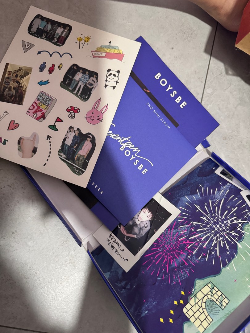 Seventeen Boysbe Album, Hobbies & Toys, Memorabilia & Collectibles, K ...