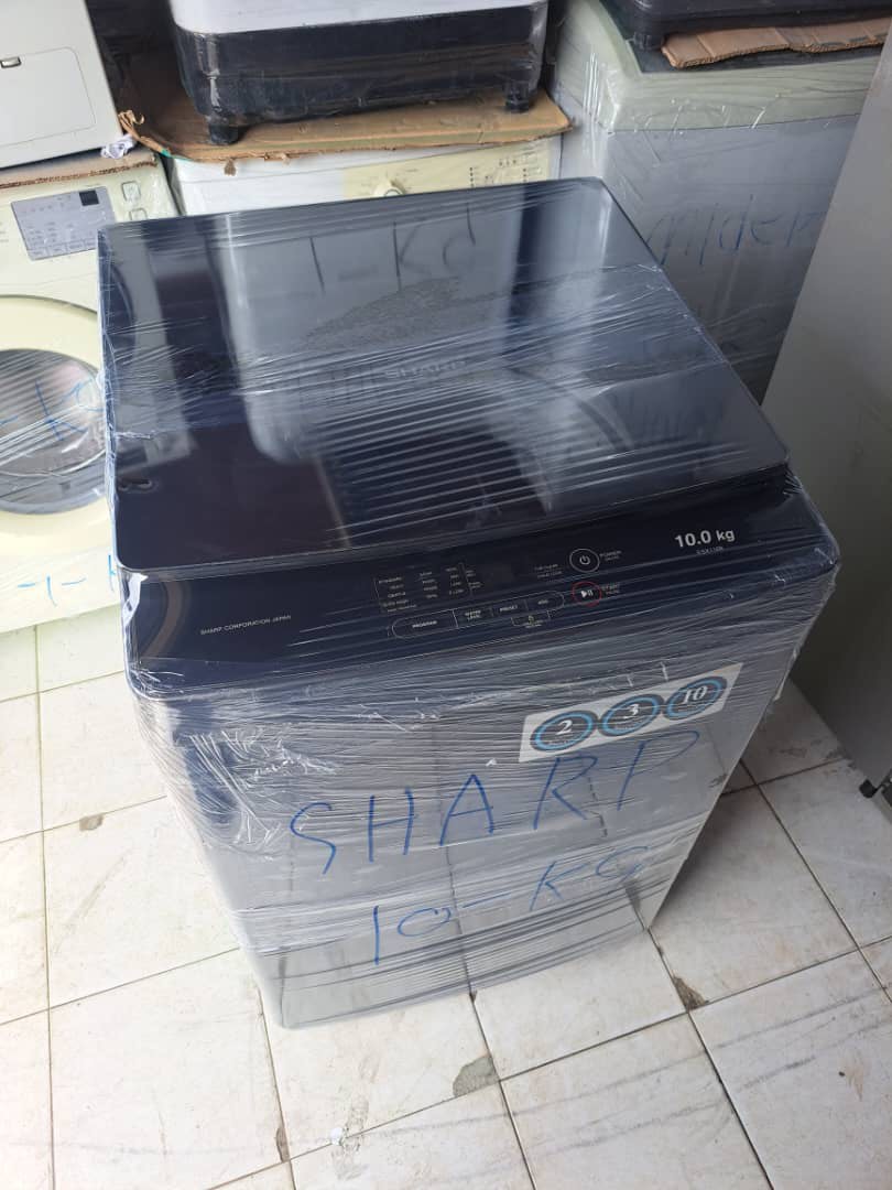 SHARP 10kg full autocratic washing machine one month warntey ada, TV ...