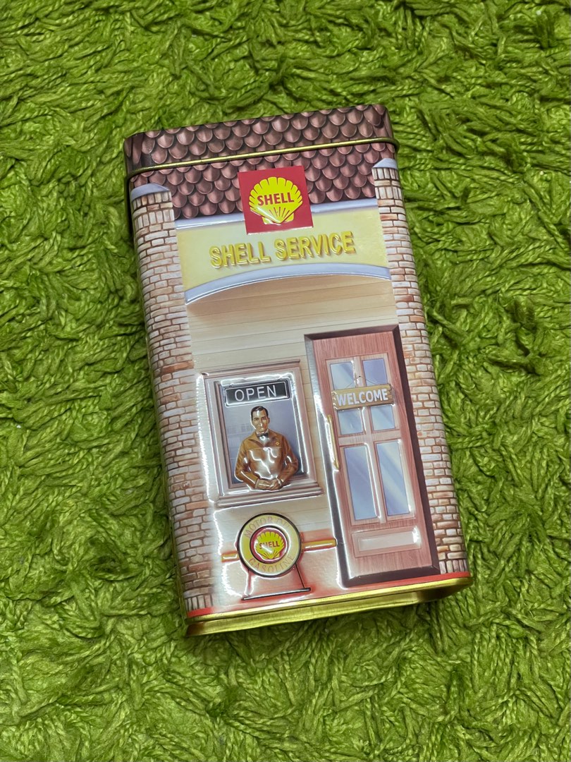 SHELL Tin Canister 125 years Shells Malaysia, Hobbies & Toys ...