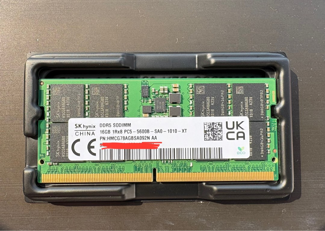 SK hynix DDR5 SODIMM 16GB 1Rx8 PC5 - 5600, Computers & Tech, Parts & Accessories, Computer Parts ...