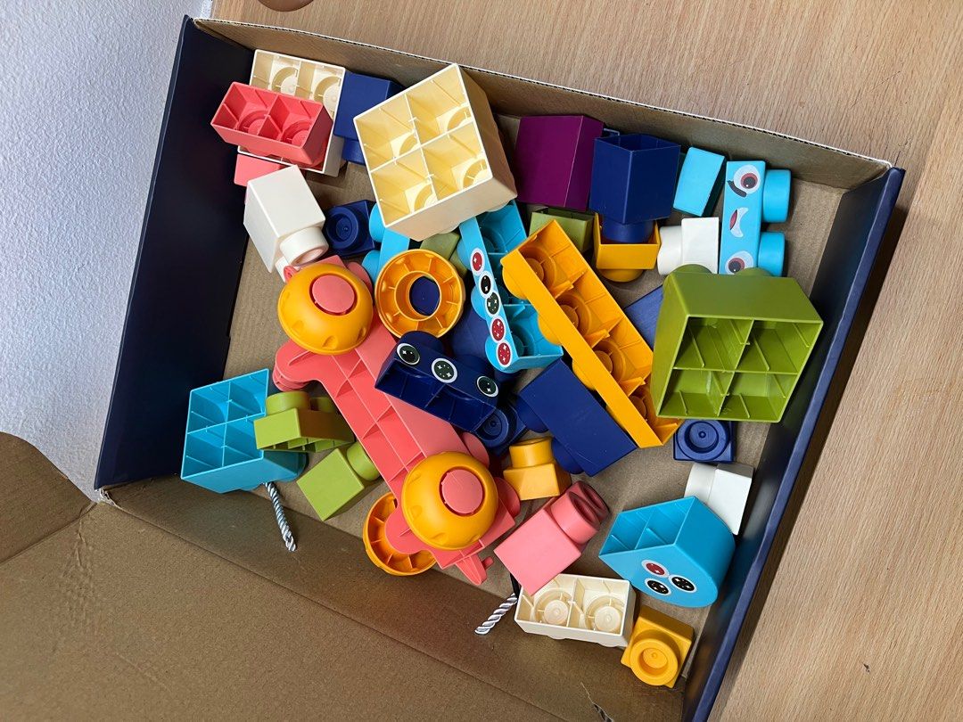 Soft blocks Big Lego Babies, Hobbies & Toys, Toys & Games on Carousell