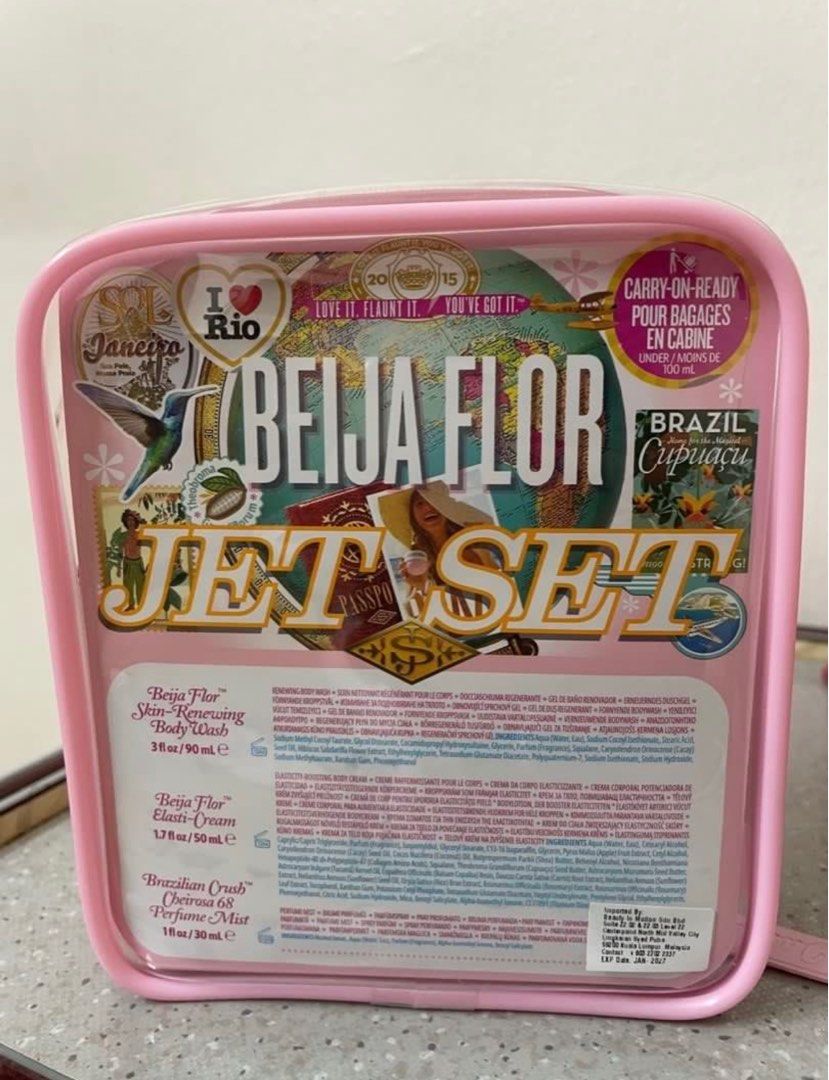 SOL DE JANEIRO Beija Flor Jet Set - Travel set, Beauty & Personal Care ...