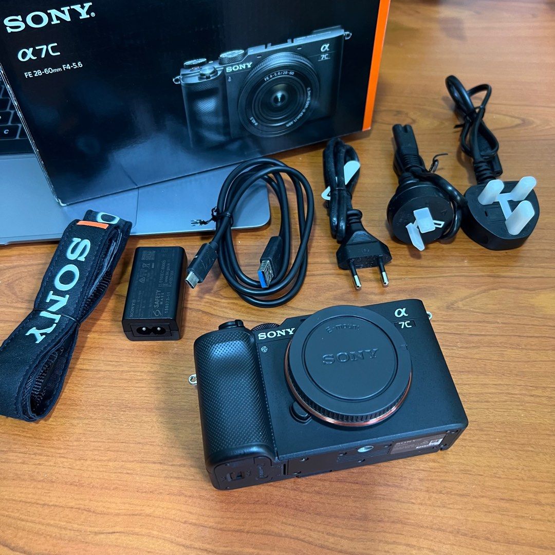 Sony A7c body 97% like new sc22k only, Photography, Cameras on Carousell