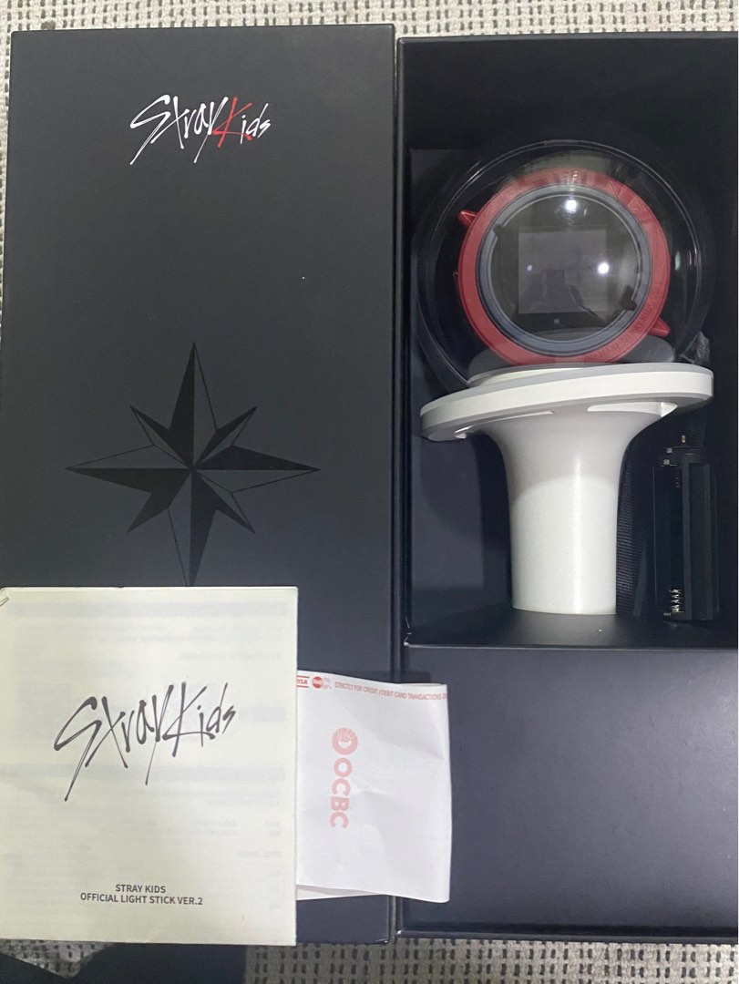 Stray kids official light stick ver .2 OFFICIAL, Hobbies & Toys ...