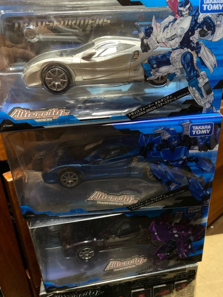 Takara Tomy Transformer Alternity Starscream Thundercracker Skywarp ...