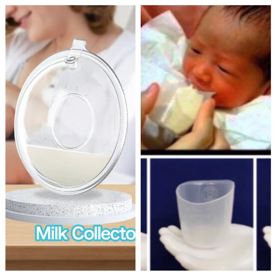 Take all breastfeeding tools Onhand 2pcs Milk Catcher / Milk Collector milk let down and Baby ...