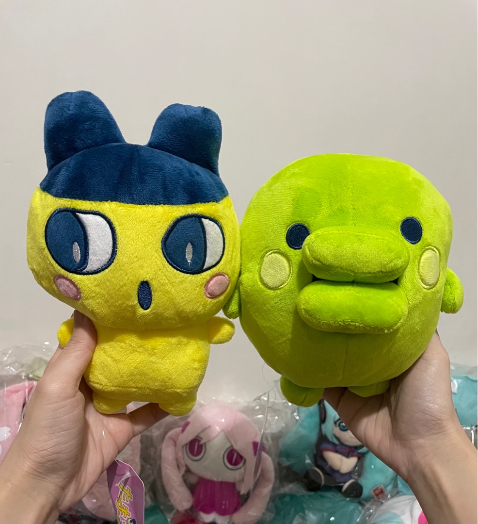 Tamagotchi Kuchipatchi Mametchi Small Plush Bundle, Hobbies & Toys ...