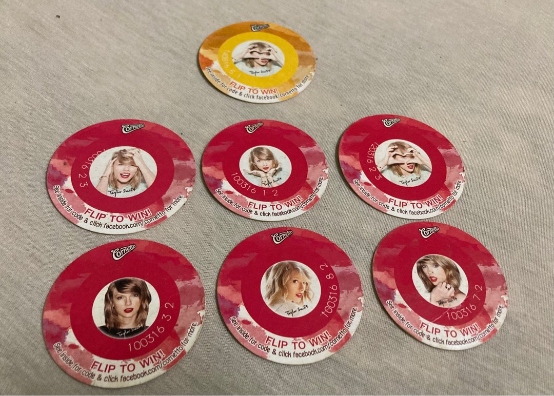 Taylor Swift Cornetto (1989 World Tour), Hobbies & Toys, Collectibles ...