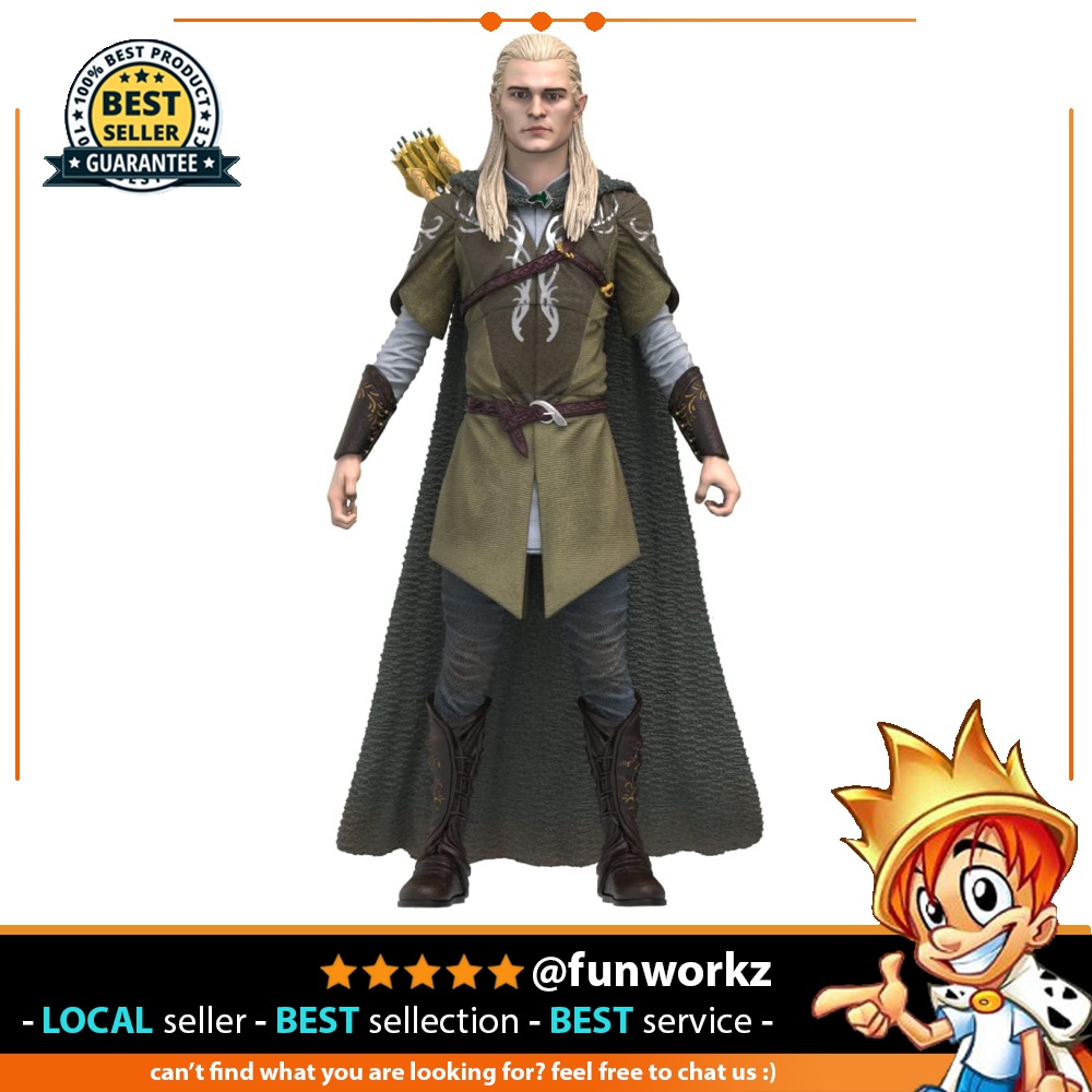 The Loyal Subjects - Lord of The Rings Legolas BST AXN 5" Figure with ...