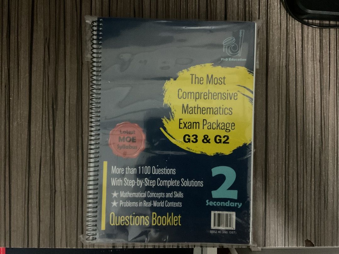 The Most Comprehensive Mathematics Exam Package Secondary 2 Questions ...