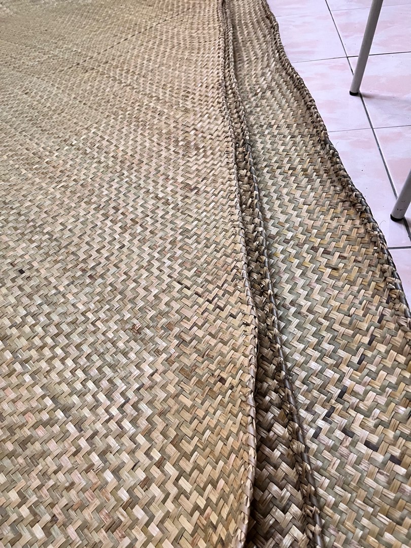 Tikar Mengkuang Tradisional / Natural Purun Mat, Furniture & Home ...