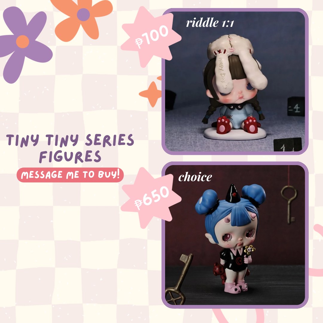 TINY TINY Series Figures - Riddle & Choice, Hobbies & Toys, Toys ...