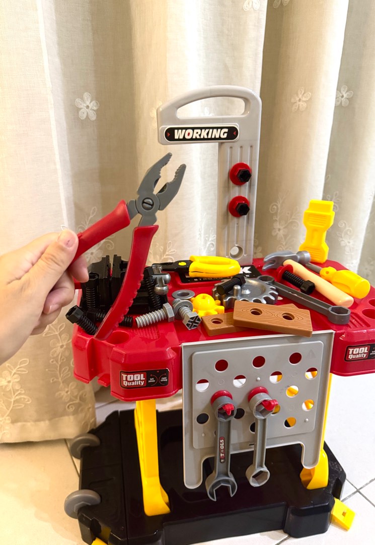 Toolbox Educational repair Toys set, Hobbies & Toys, Toys & Games on ...