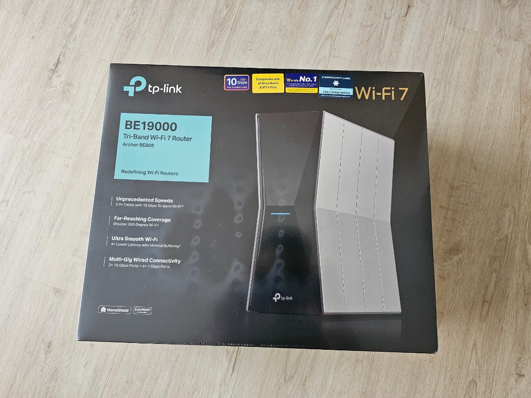 TP LINK Archer BE805 Router, Computers & Tech, Parts & Accessories ...