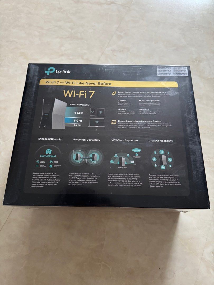tp-link Wi-Fi 7 Router (BE 805), Computers & Tech, Office & Business ...