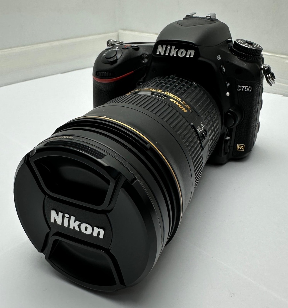 TP-Nikon DSLR D750 24MP Full Frame Lens 24-70mm f/2.8ED Camera, Photography, Cameras on Carousell