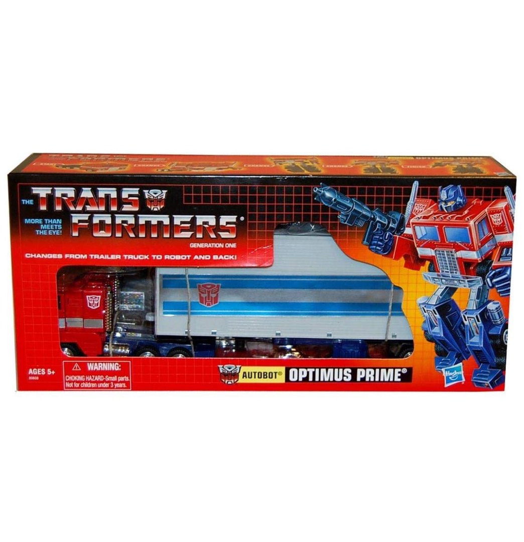 Transformers G1 Optimus Prime Commemorative Hasbro 2002 MISB NEW ...