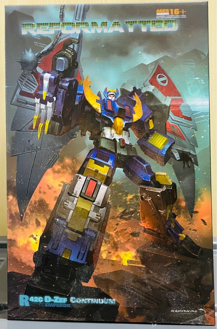 Transformers Mastermind Creations MMC R-42C D-Zef Deathsaurus Continuum ...