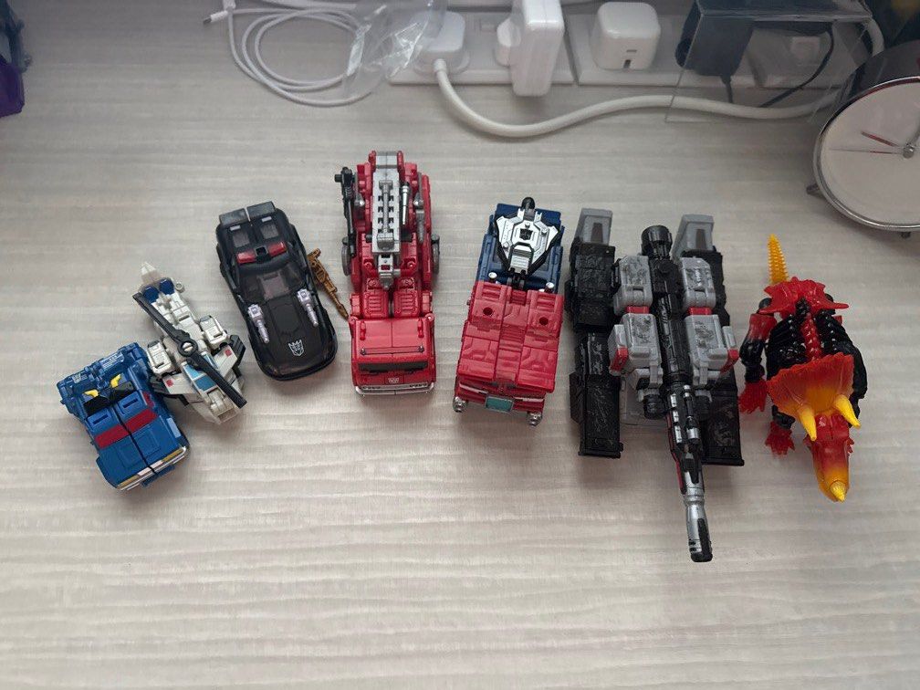 Transformers Optimus Prime Megatron Barricade Inferno Battleslash ...