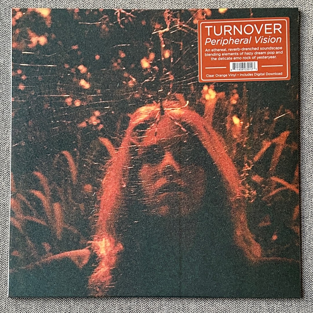 Turnover - Peripheral Vision vinyl LP orange color, Hobbies & Toys ...