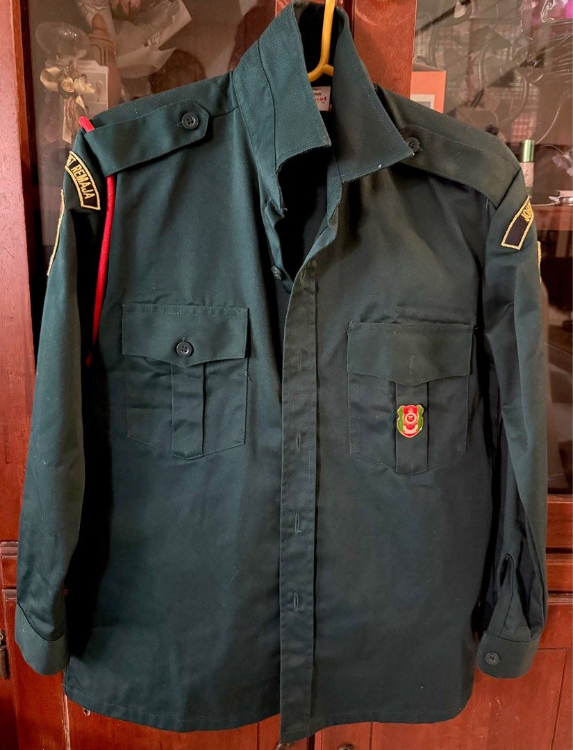 Uniform Kadet Remaja Sekolah (KRS), Men's Fashion, Tops & Sets, Sets ...