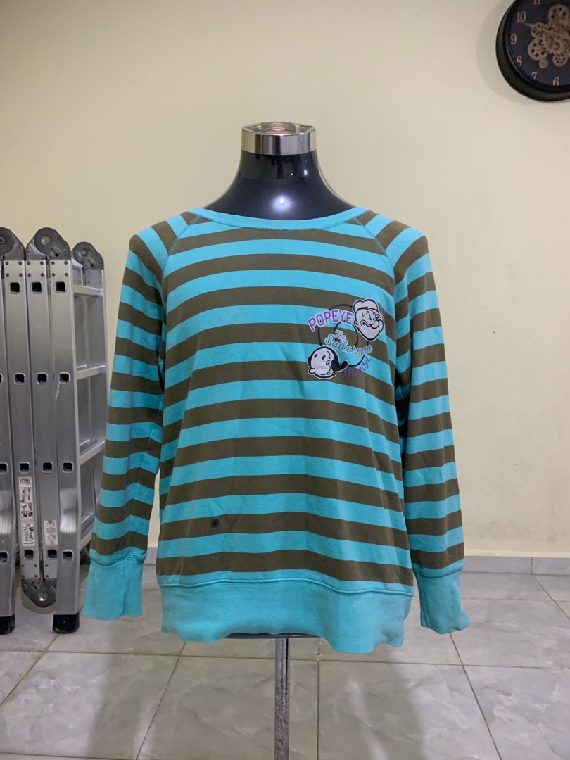Uniqlo X Popeye The SailorMan Oversized, Women's Fashion, Coats ...