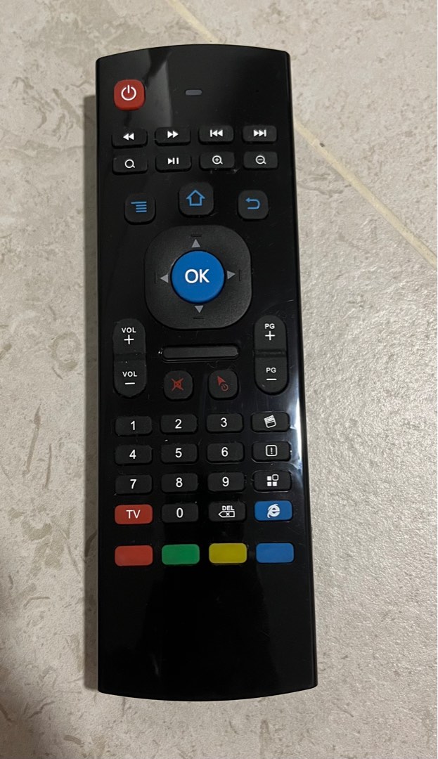 Universal TV remote control with keypad, TV & Home Appliances, TV ...