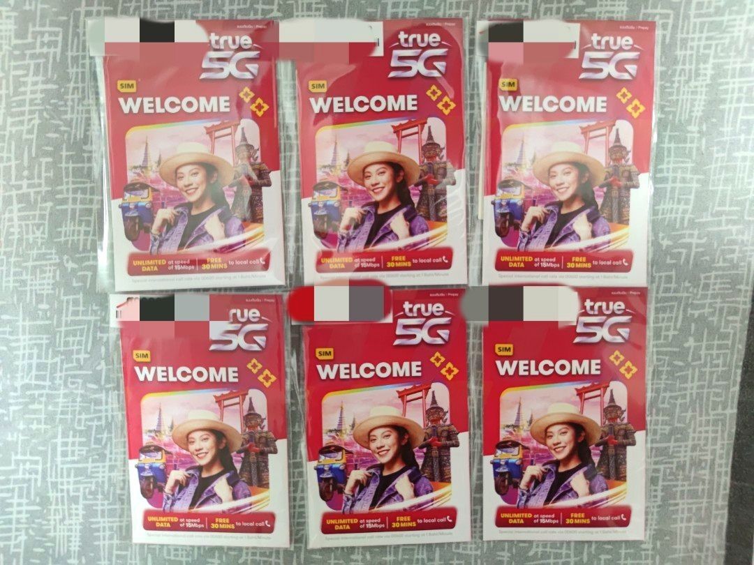 7days UNLIMITED internet Thailand SIM Card TRUEMOVE(New 2025 super fast ...