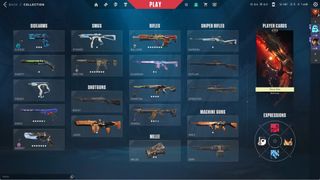 WTS Valorant Account 18 Premium Skins + Limited VCT x Lev 2025 Capsule ...