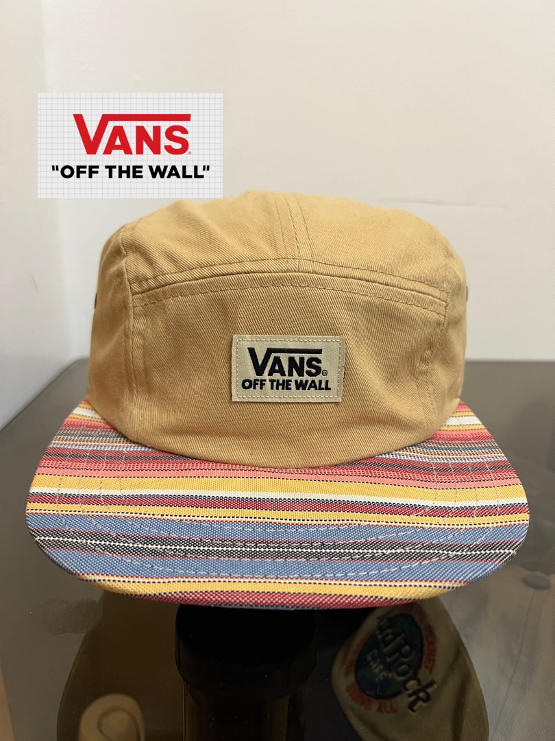 Vans 5-Panel Cap strap back Jasper Camper, Men's Fashion, Watches ...