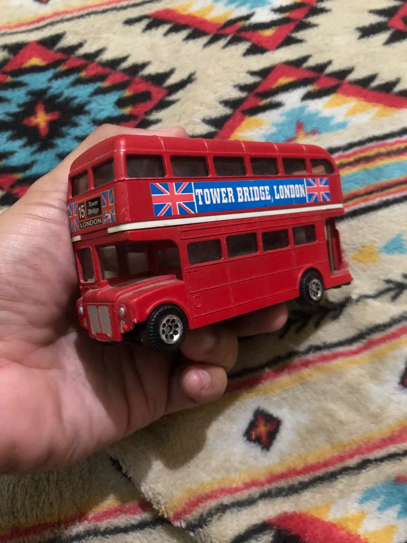 Vintage london bus diecast toy car, Hobbies & Toys, Toys & Games on ...