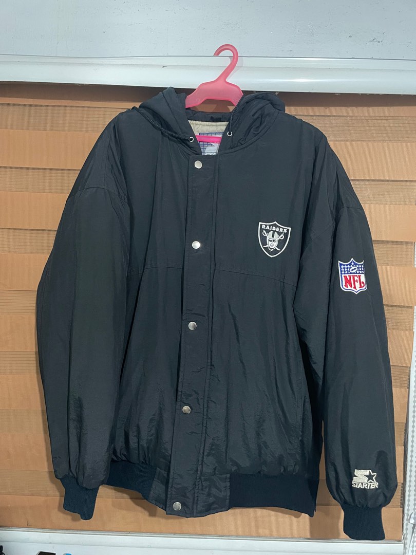 VINTAGE STARTER RAIDERS JACKET, Men's Fashion, Coats, Jackets and ...