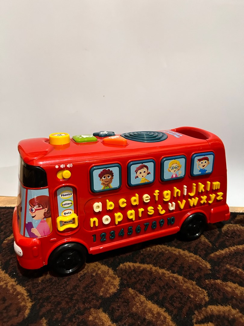 Vtech Bus Merah Off Kabel Putus, Toys & Collectibles, Mainan di Carousell