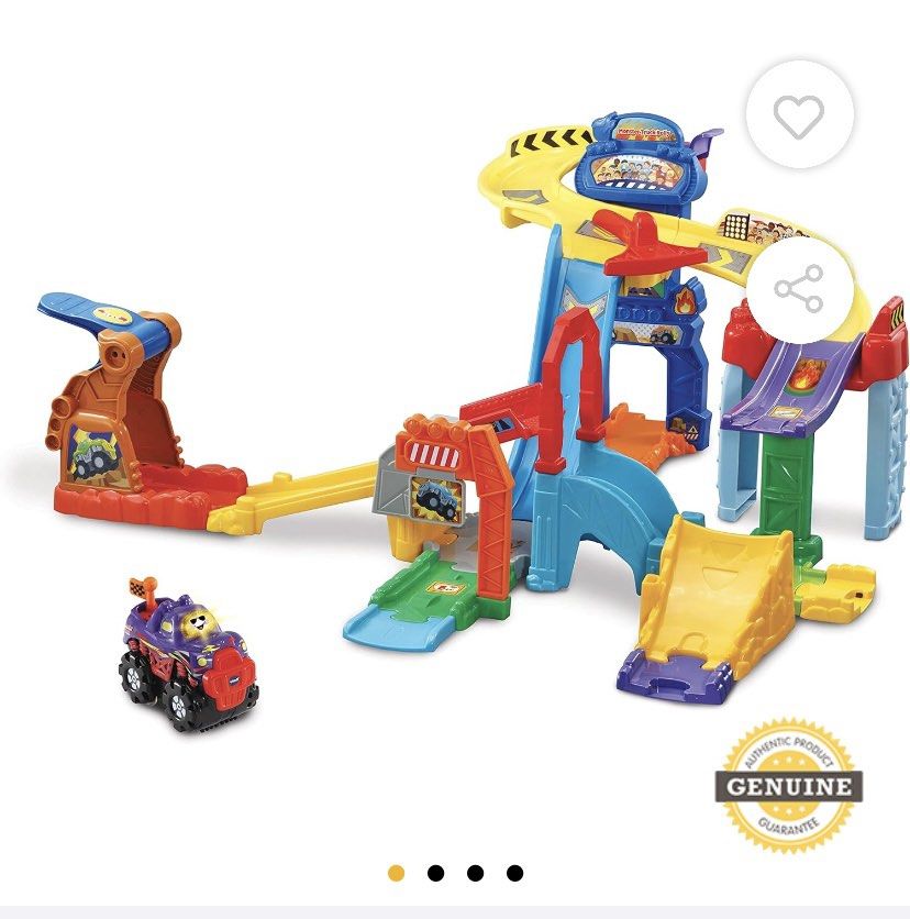 Vtech Monster Truck Rally, Hobbies & Toys, Toys & Games on Carousell