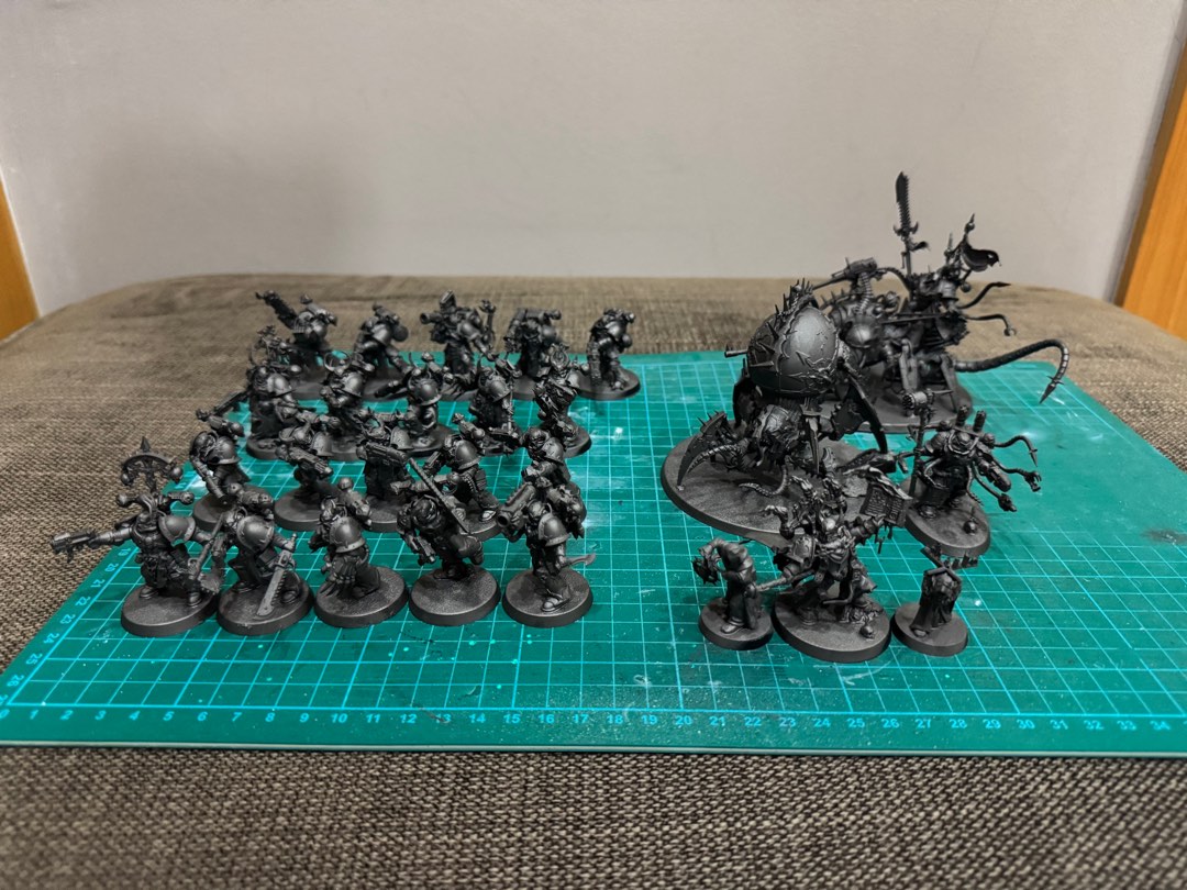 Warhammer 40K CSM Army, Hobbies & Toys, Toys & Games on Carousell