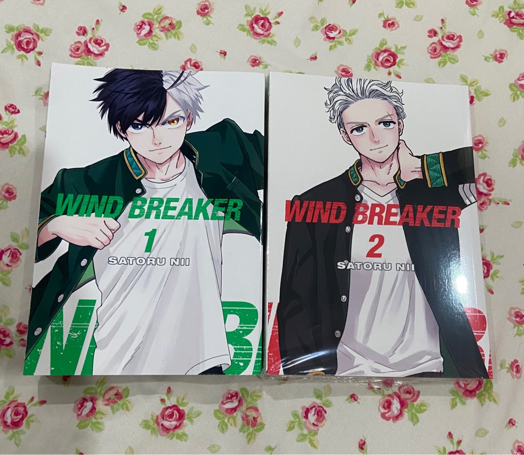 Wind breaker Manga - Volume 1 and 2, Hobbies & Toys, Books & Magazines ...