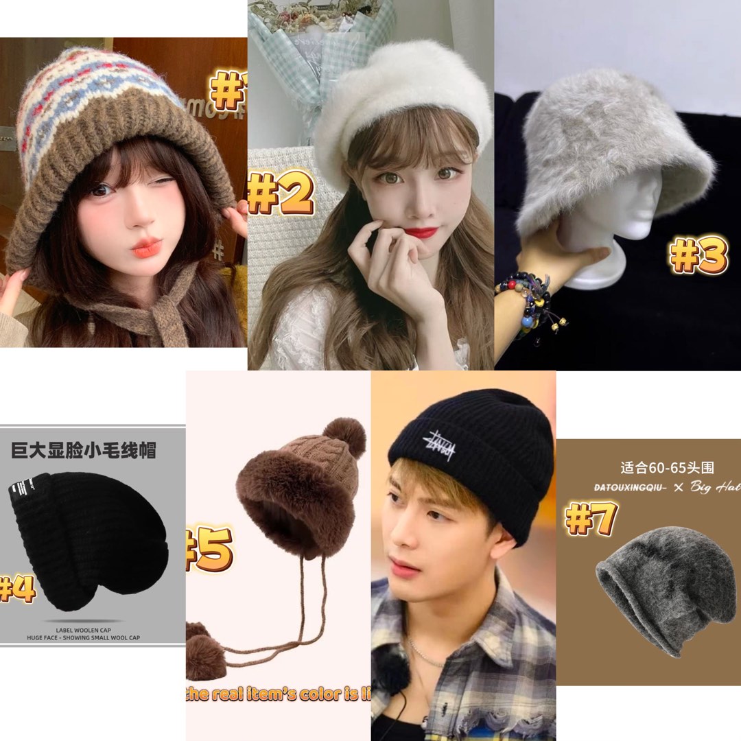Winter Beanies - $5 per piece only, Women's Fashion, Watches ...