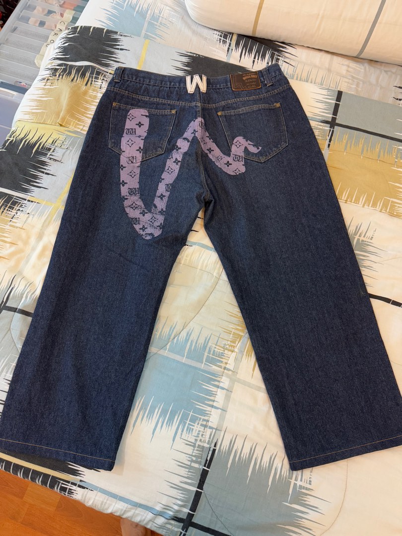 WreckShot the Infamous Y2K Baggy Jeans, Men's Fashion, Bottoms, Jeans ...