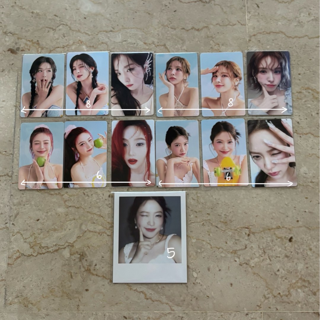 wts red velvet 2025 ssg seulgi wendy joy yeri pcs/polaroid!, Hobbies & Toys, Memorabilia ...