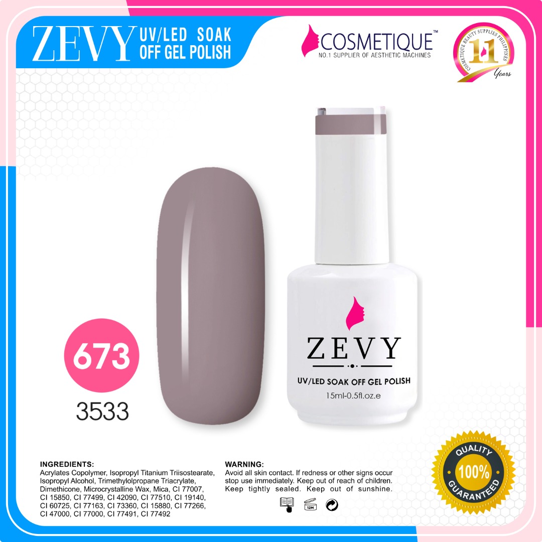 Zevy Gel ( 3533 - 673 ), Beauty & Personal Care, Hands & Nails on Carousell