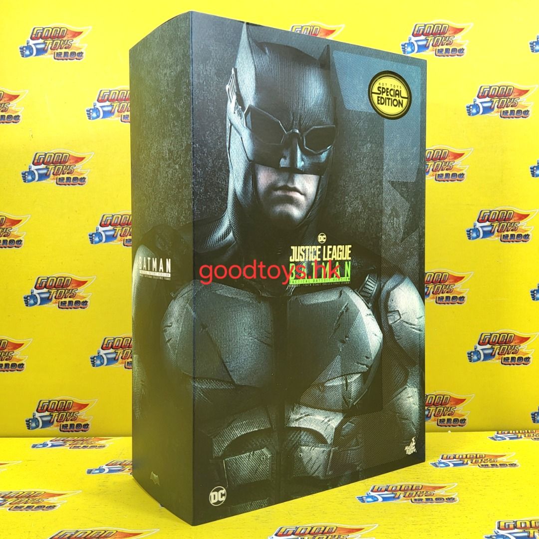内全新 HOTTOYS 特別版 MMS432 1/6 12吋 DC JUSTICE LEAGUE BATMAN TACTICAL ...