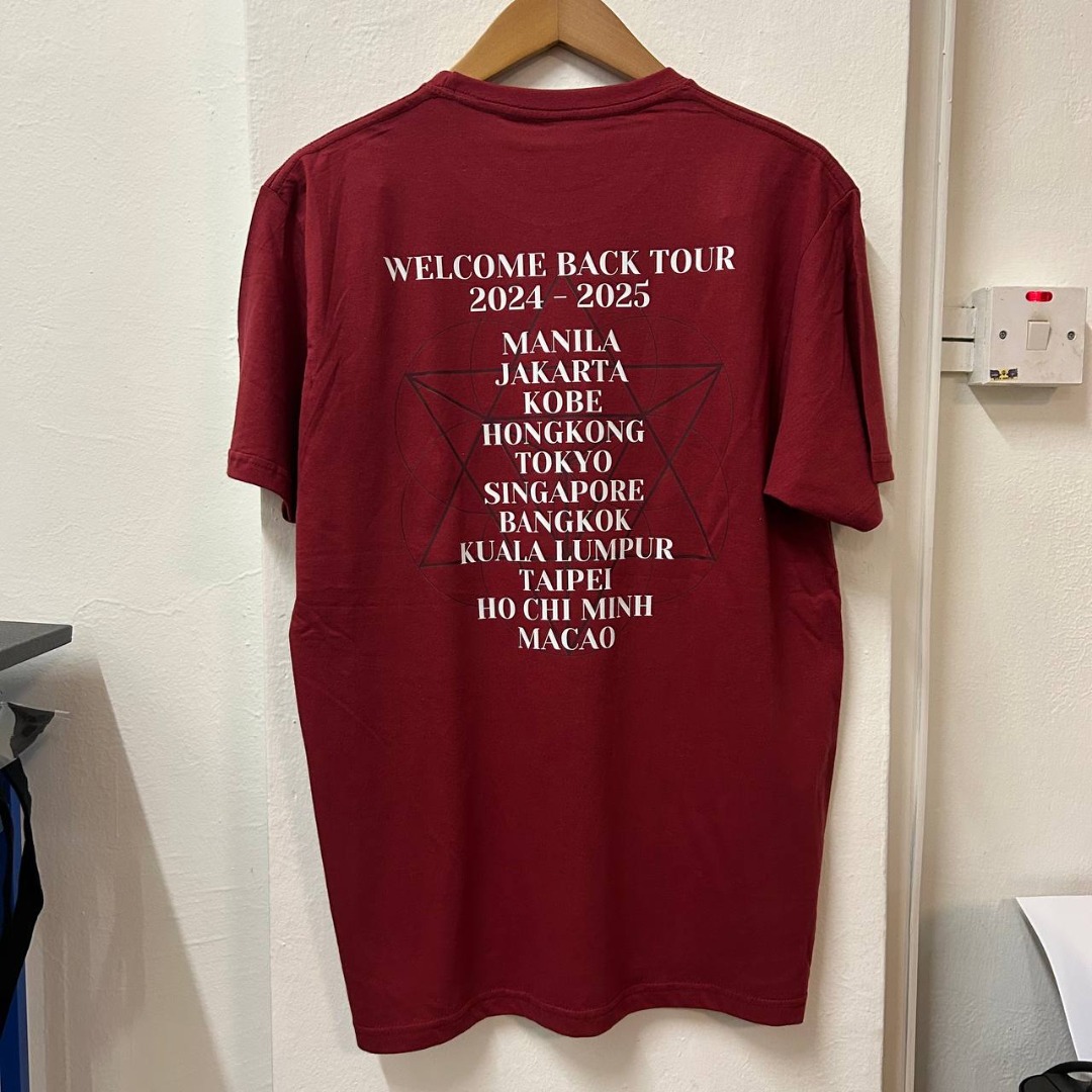 2NE1 Welcome Back World Tour DTF TShirt, Women's Fashion, Tops, Shirts ...