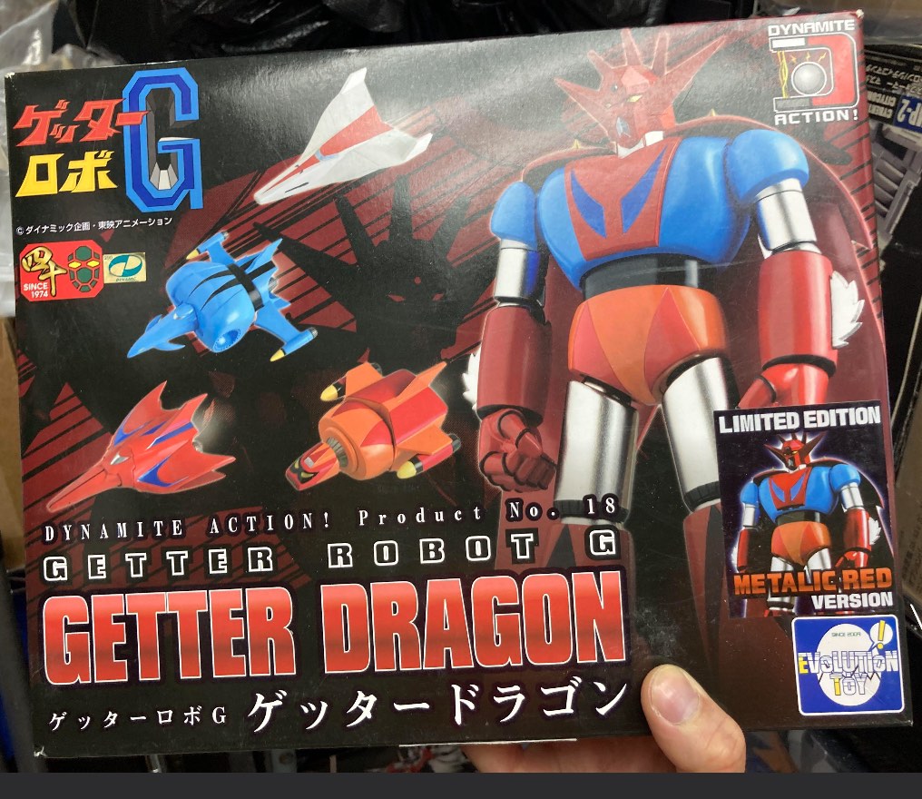 內全新 Evolution Toy toys Dynamite Action Getter Dragon超合金 新三一 萬能俠1號 金屬色 ...